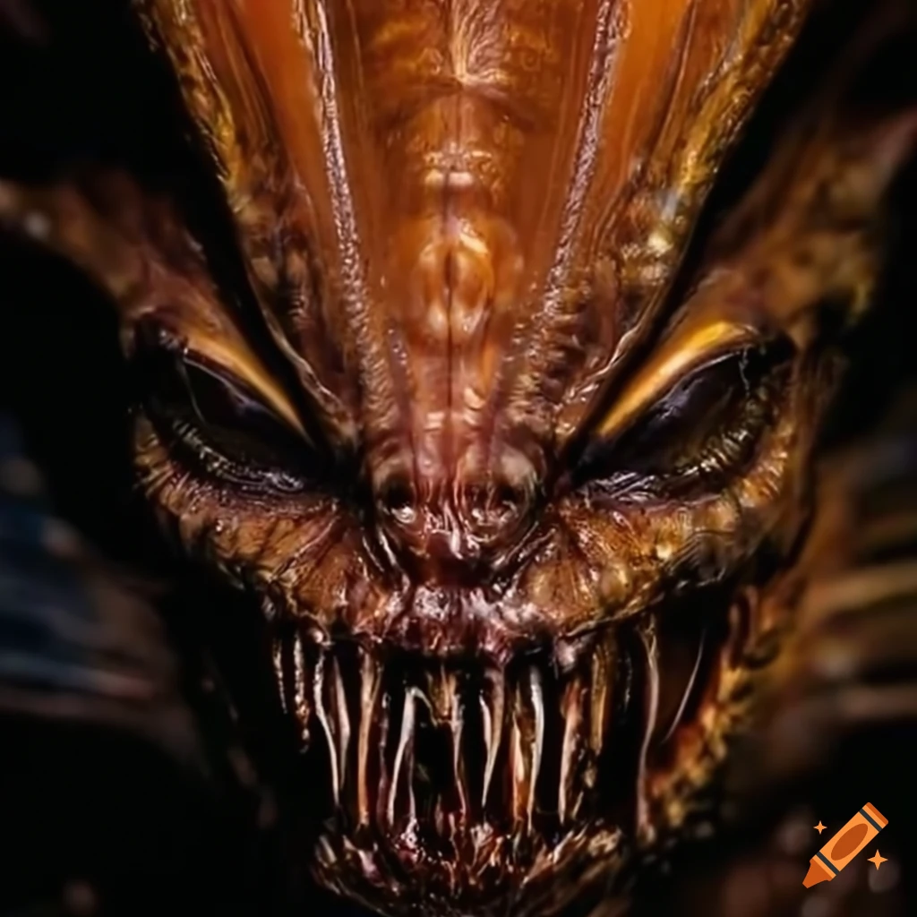 Illustration of aliens on Craiyon