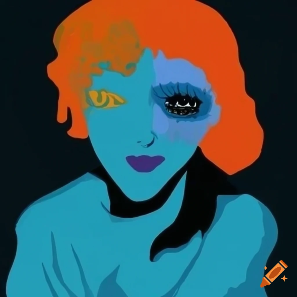 Minimalistic portrait in the style of e.sotoko picasso on Craiyon