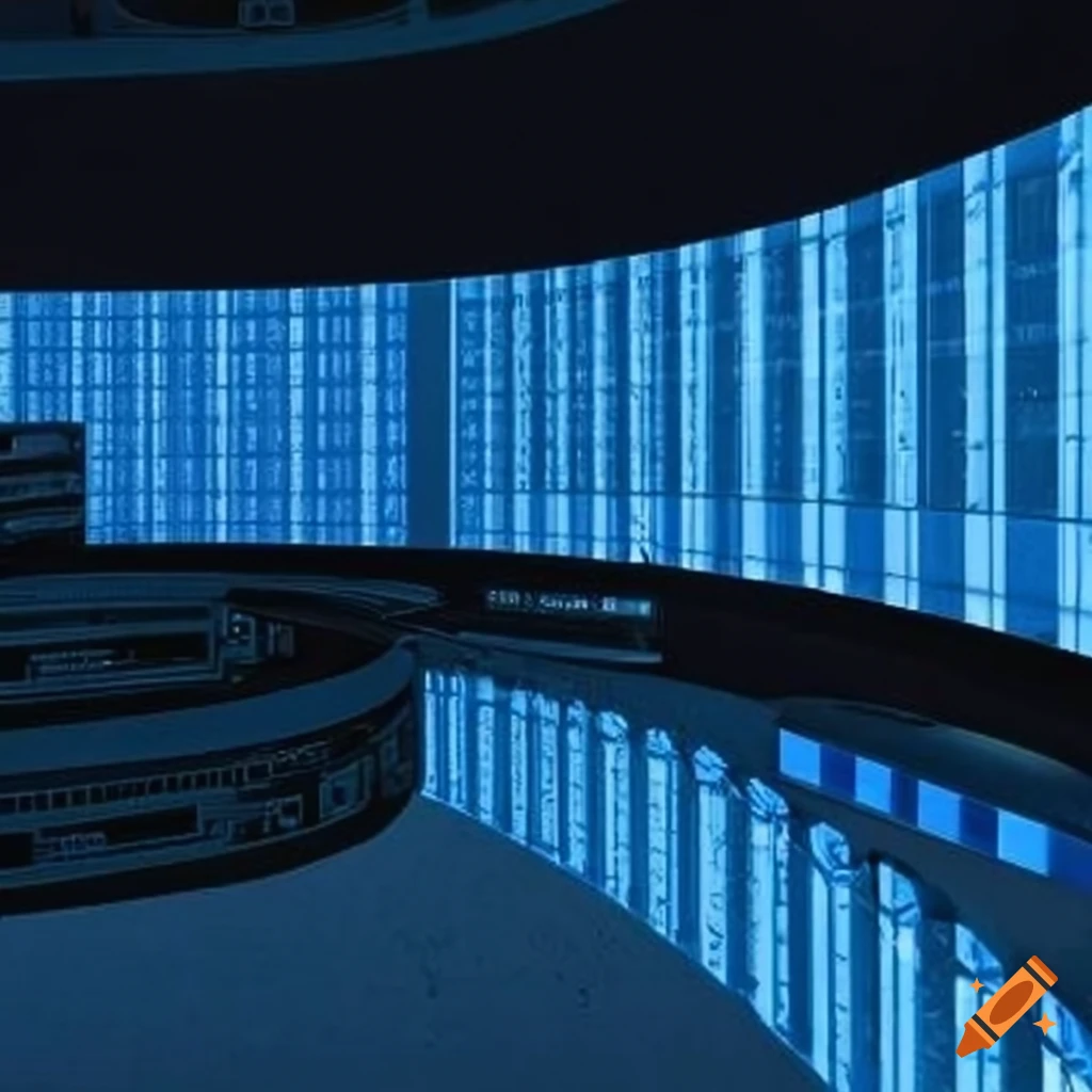 Landscape of server infrastructure on Craiyon