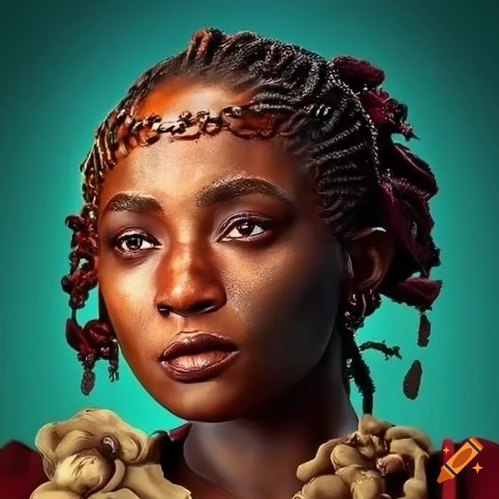 Vivid Portrayal Of A Female Character From Things Fall Apart On Craiyon vivid-portrayal-of-a-female-character-from-things-fall-apart-on-craiyon
