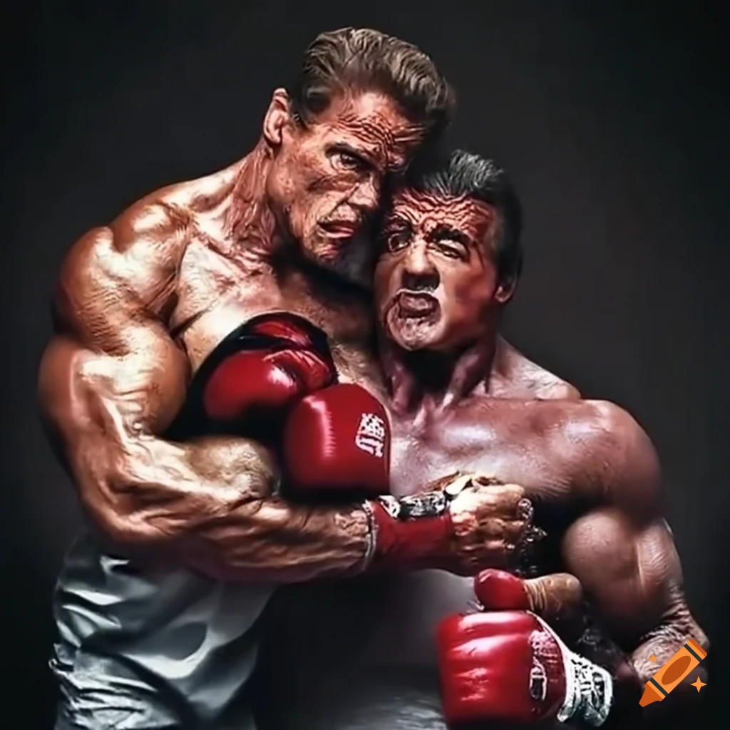 Arnold Schwarzenegger Vs Sylvester Stallone Arm Wrestling