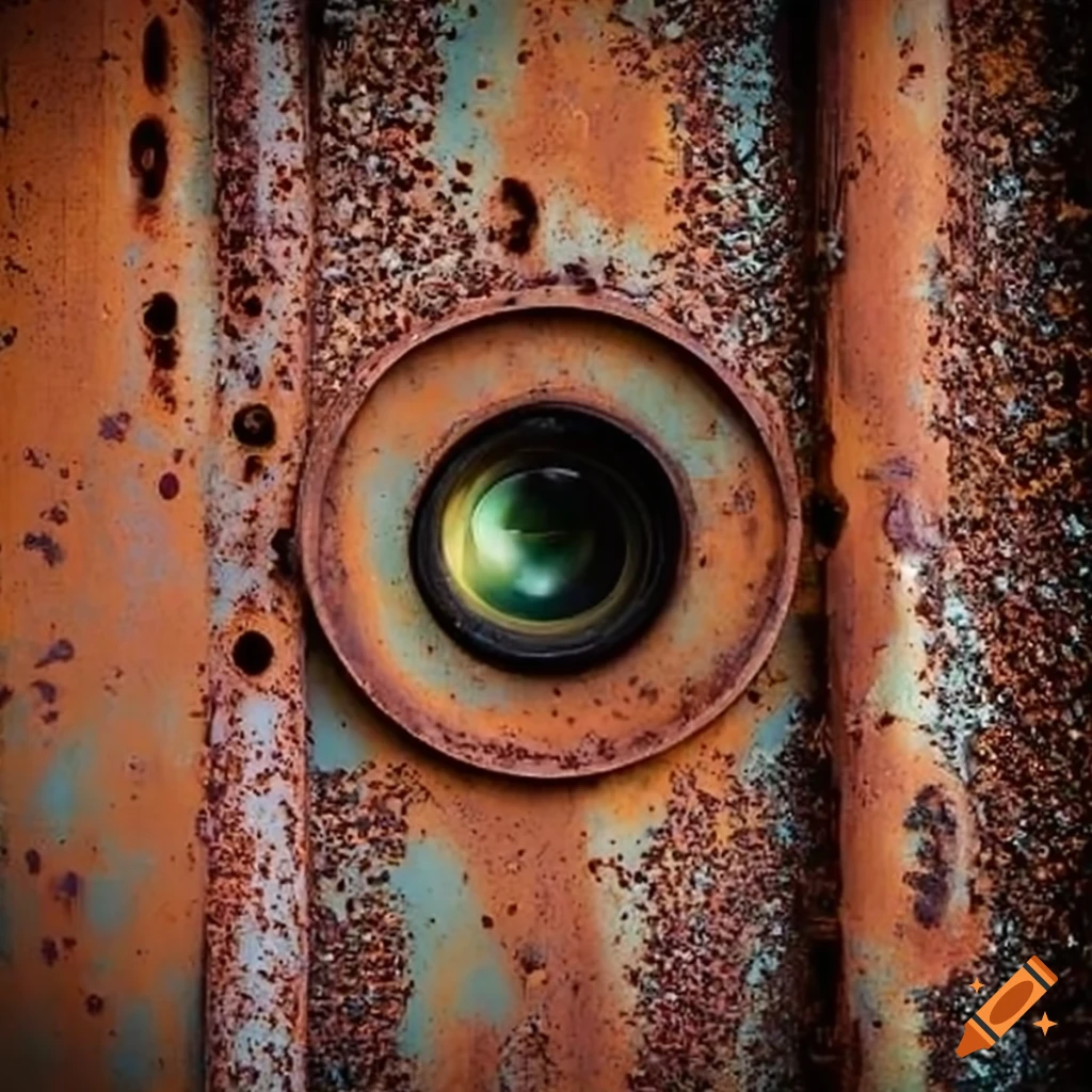 Rust texture on a wall on Craiyon