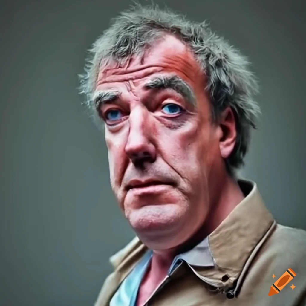 Jeremy Clarkson in James May cosplay on Craiyon