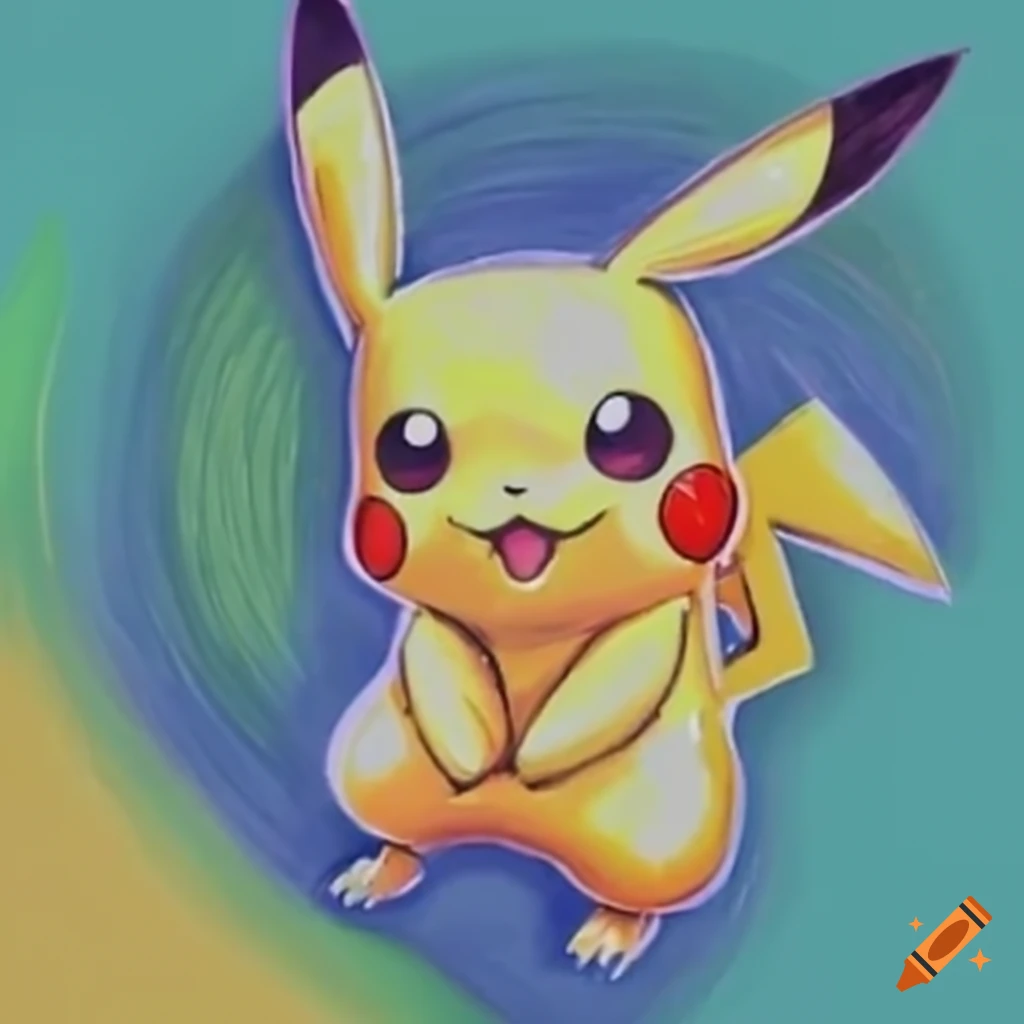 Pikachu character from Pokemon on Craiyon