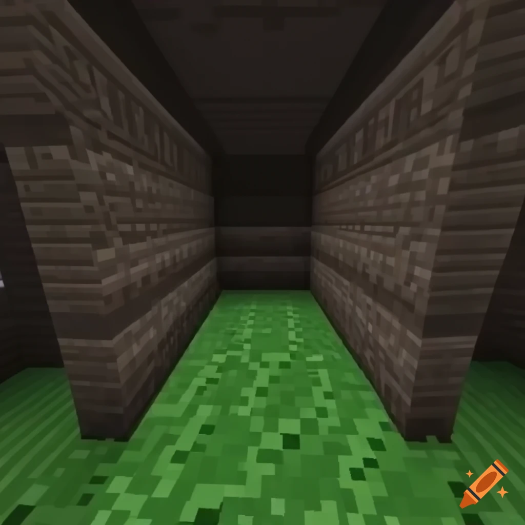 Minecraft liminal space concept