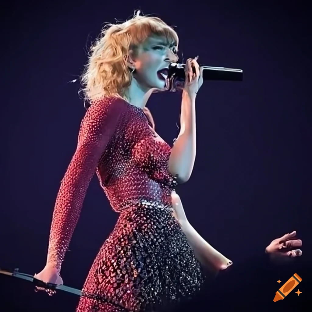 Taylor swift's debut tour poster on Craiyon