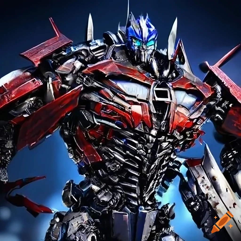 Optimus Prime Character On Craiyon