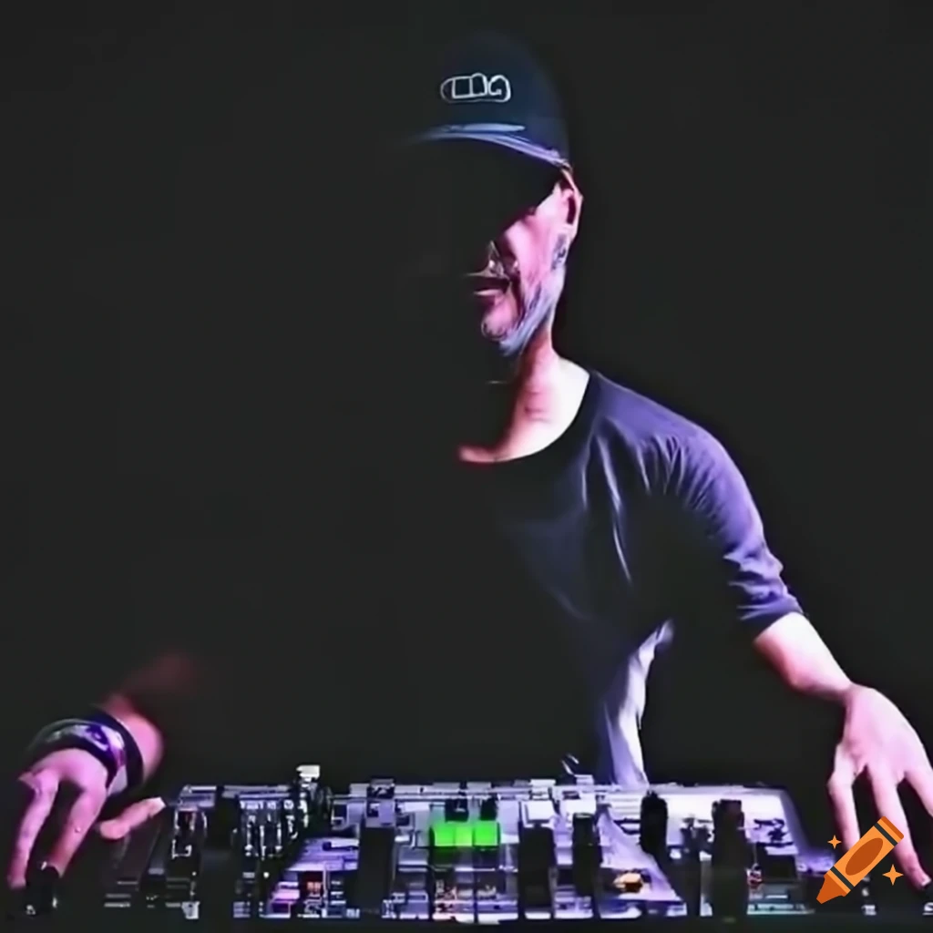 Custom DJ mix artwork on Craiyon