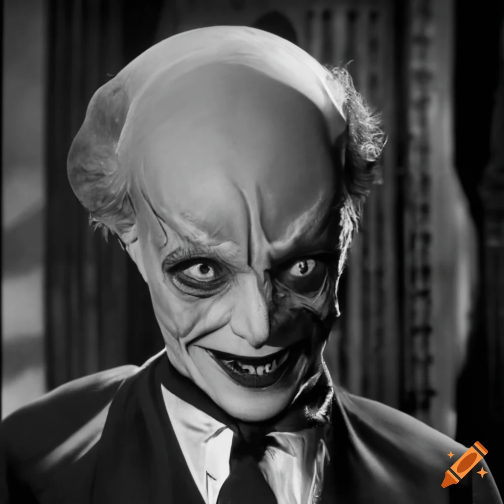 Conrad Veidt as Gwynplaine from The Man Who Laughs 1928 film with a ...