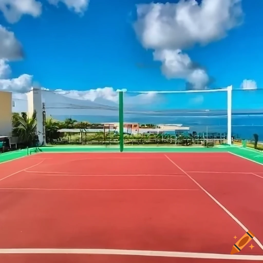 Basketball court in san juan, puerto rico