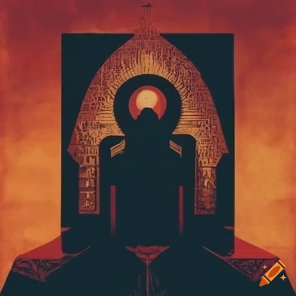 Retro art deco album cover Yanqui U.X.O. by Godspeed You! Black Emperor ...