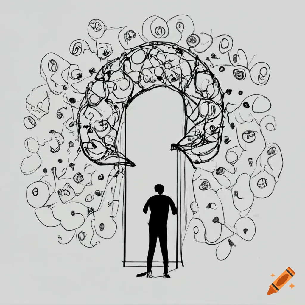 Conceptual image representing a positive step forward on Craiyon