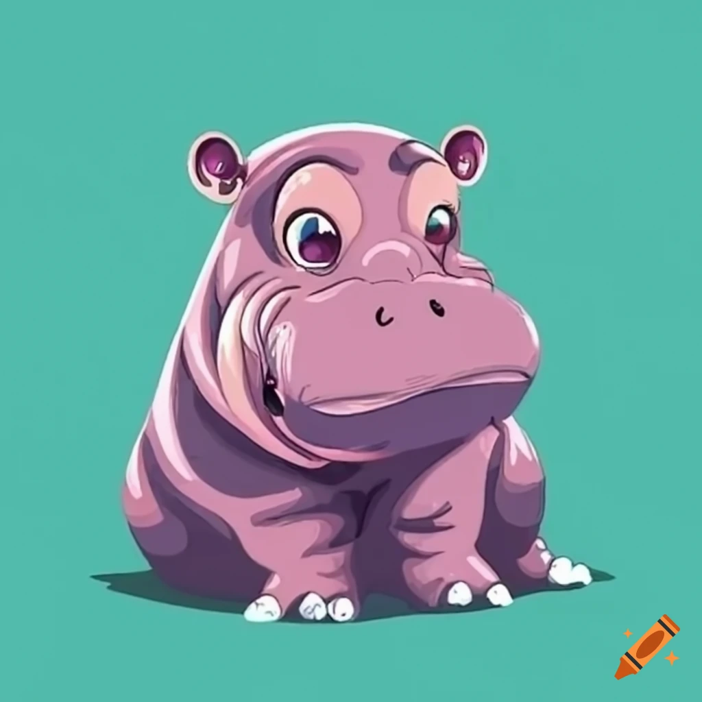 Hippo on Craiyon
