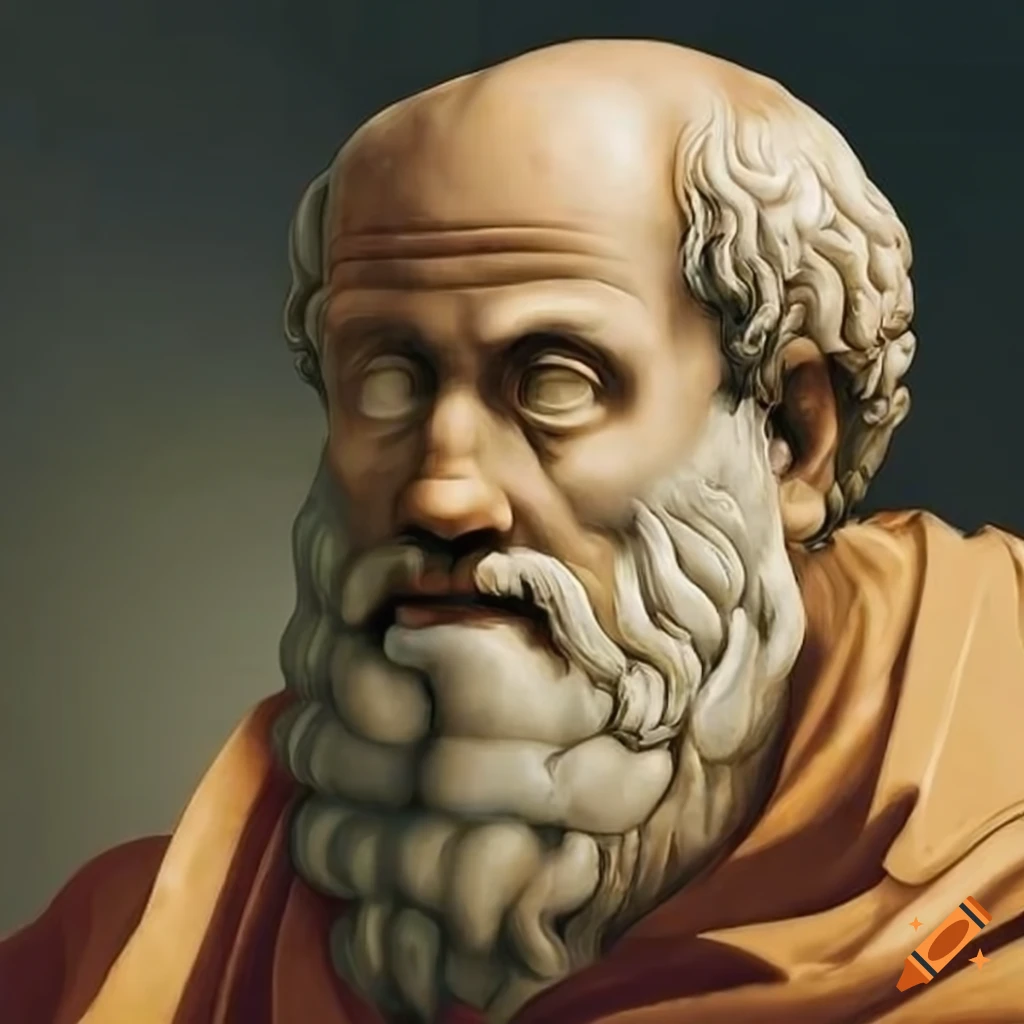 Socrates, plato, aristotle on Craiyon