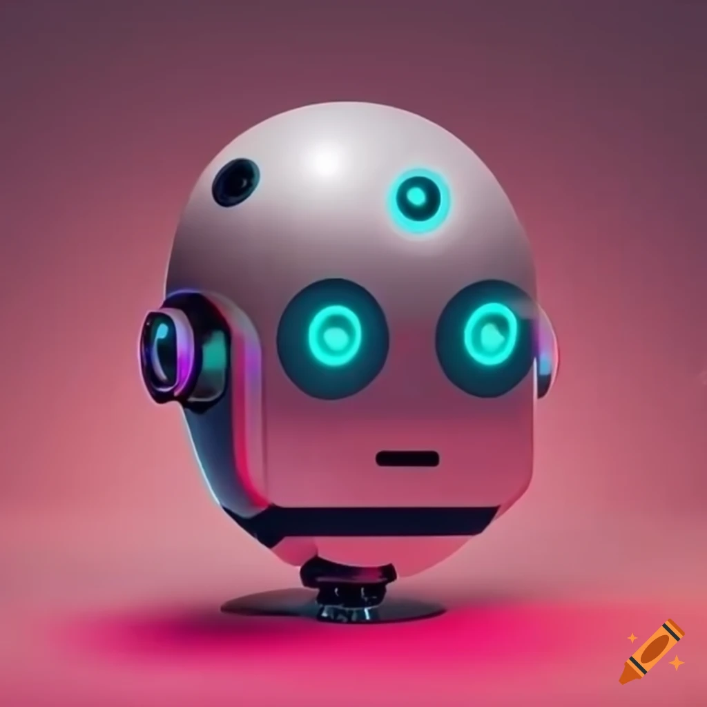 Ai robot logo for tiktok on Craiyon