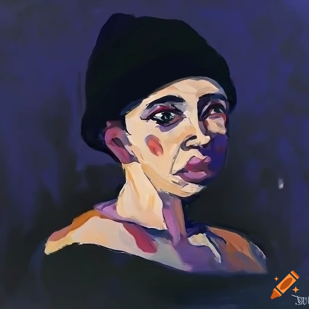 Doomer meme painting by Suzanne Valadon on Craiyon