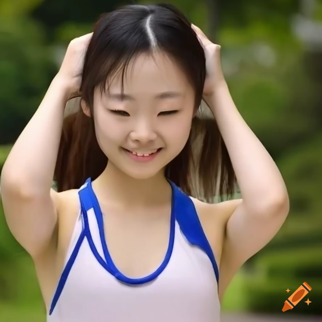 Fit japanese girl on Craiyon