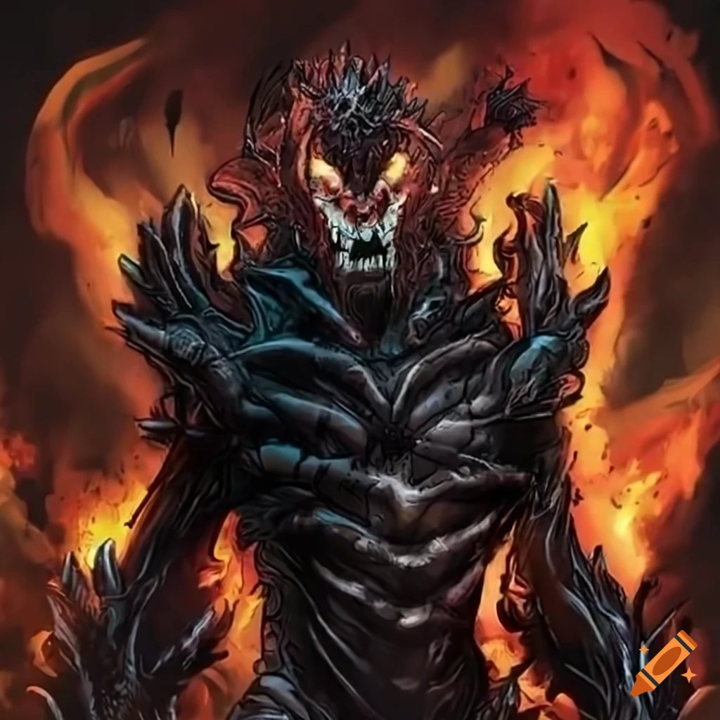 Image of savitar, ghost rider, and poison ivy on Craiyon