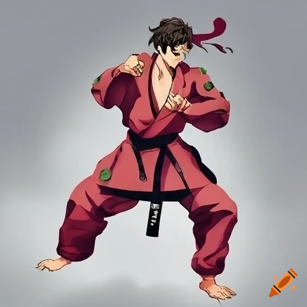 Original fullbody karateka outfit inspired by jojo's bizarre adventure ...