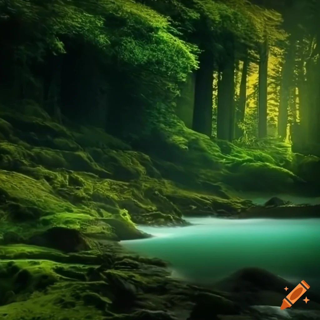 Stunning open landscape like iconic Microsoft wallpaper on Craiyon