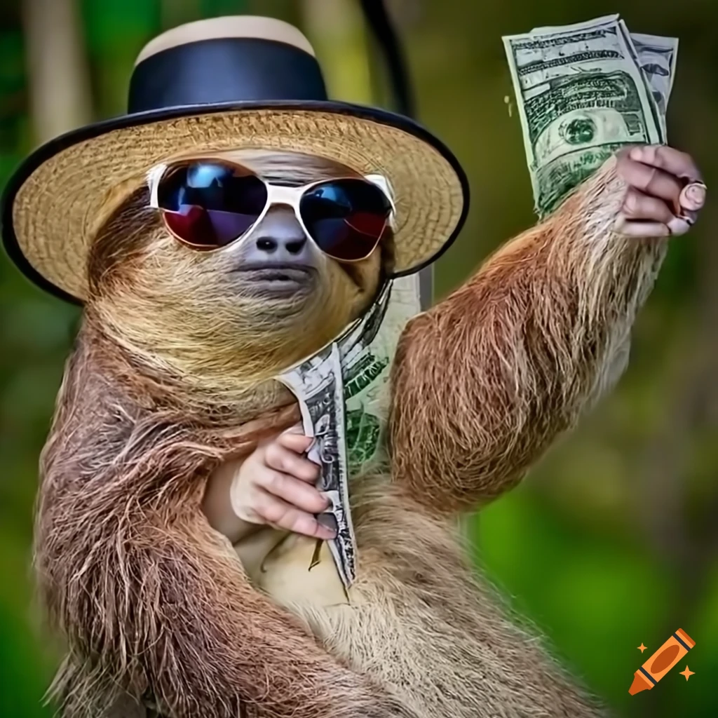 Sloth Money Memes What Do You Meme?® Money Holder Card (So