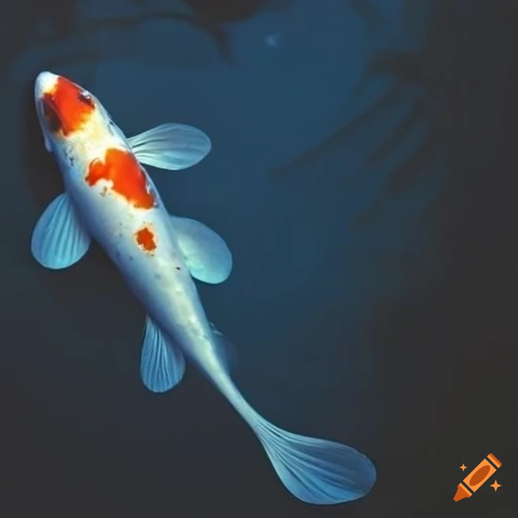 Image of a koi carp on Craiyon