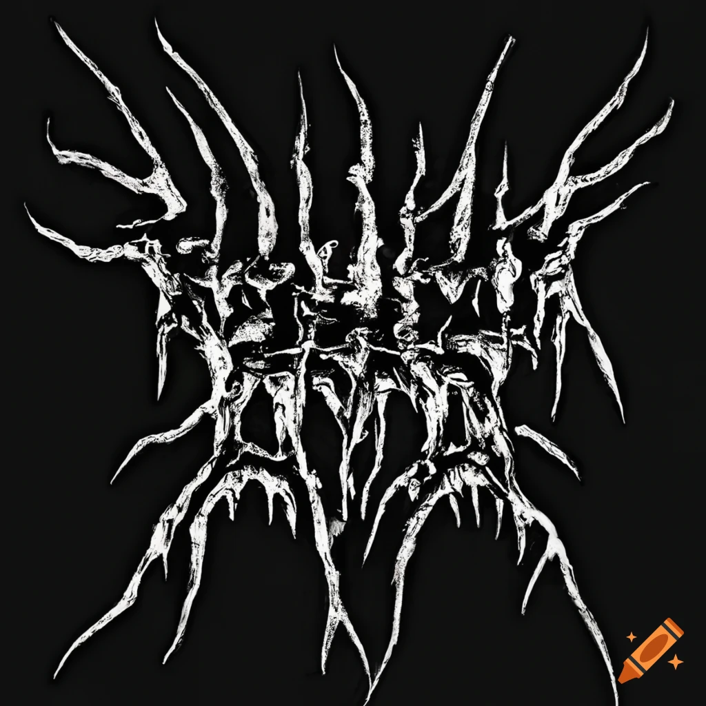 Logo of the deathcore brand ErSushiai on Craiyon