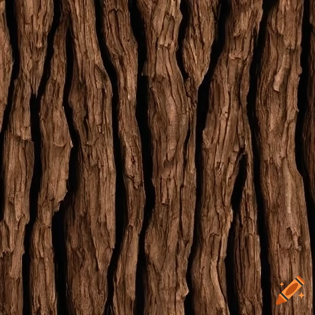 Seamless oak bark textures for game environments on Craiyon