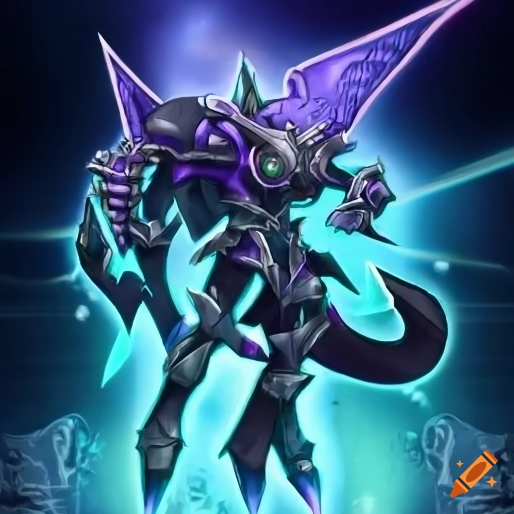 Spectral blue artwork for "the phantom knights of shining couter" on ...