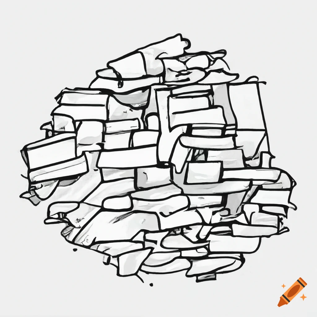 Block-breaking game with a twist on Craiyon