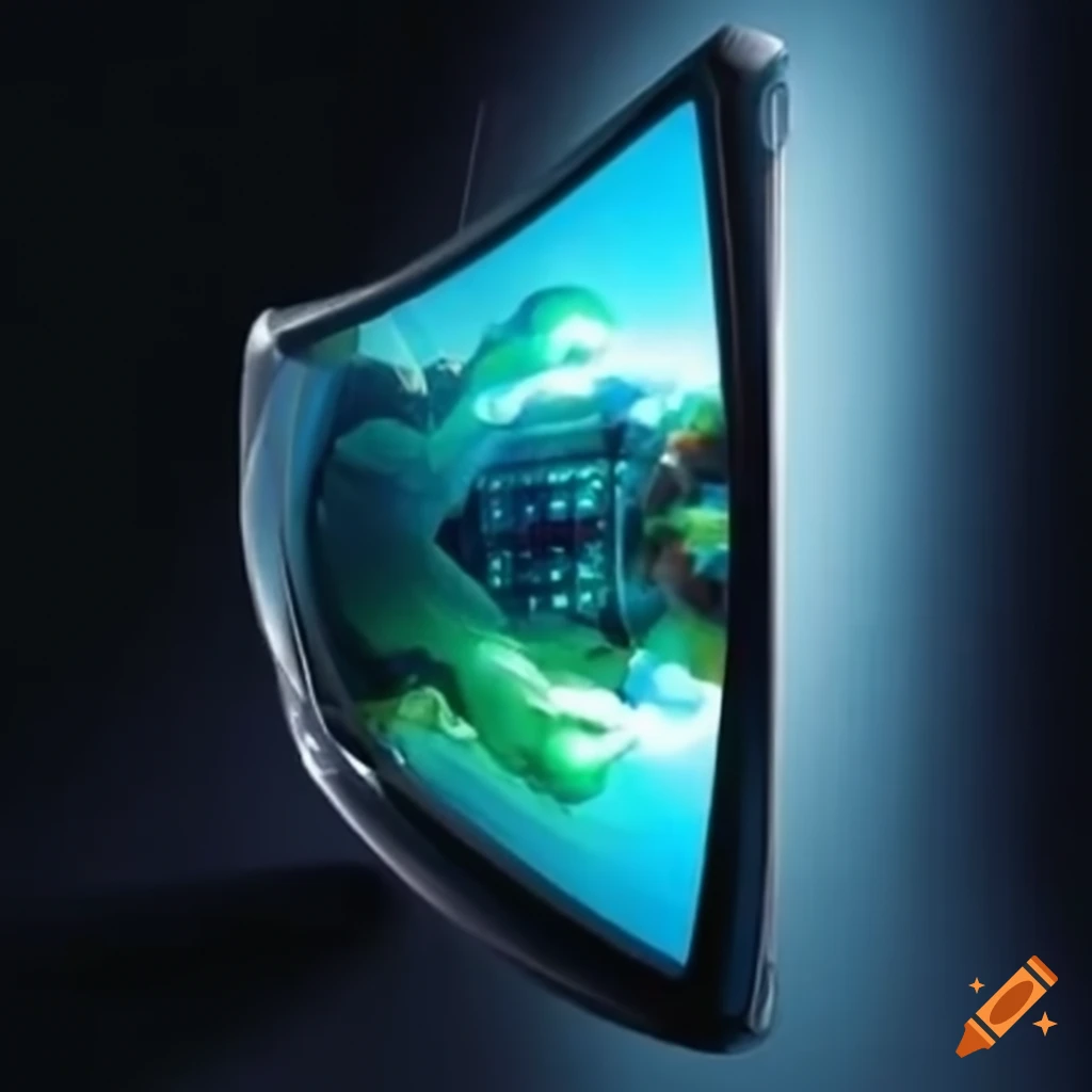 Future tv screen on Craiyon