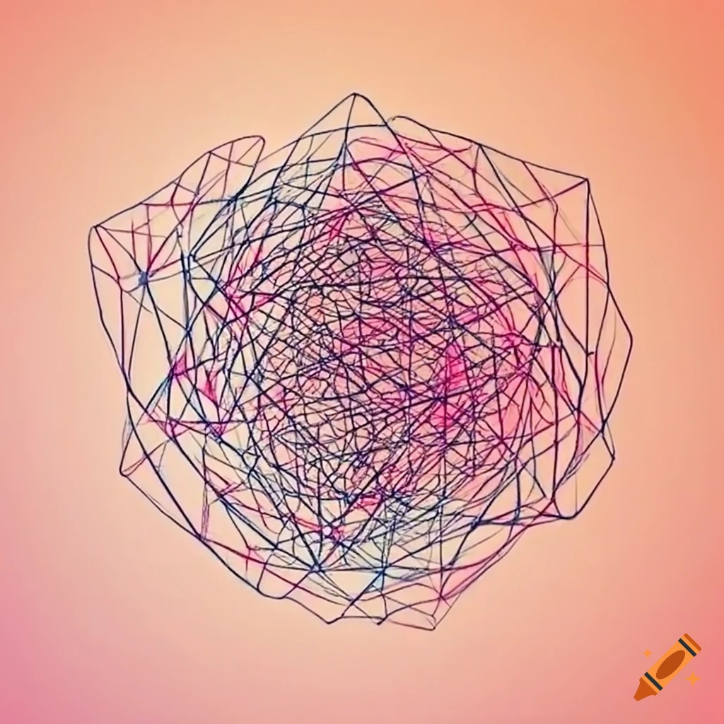 Abstract representation of network lines