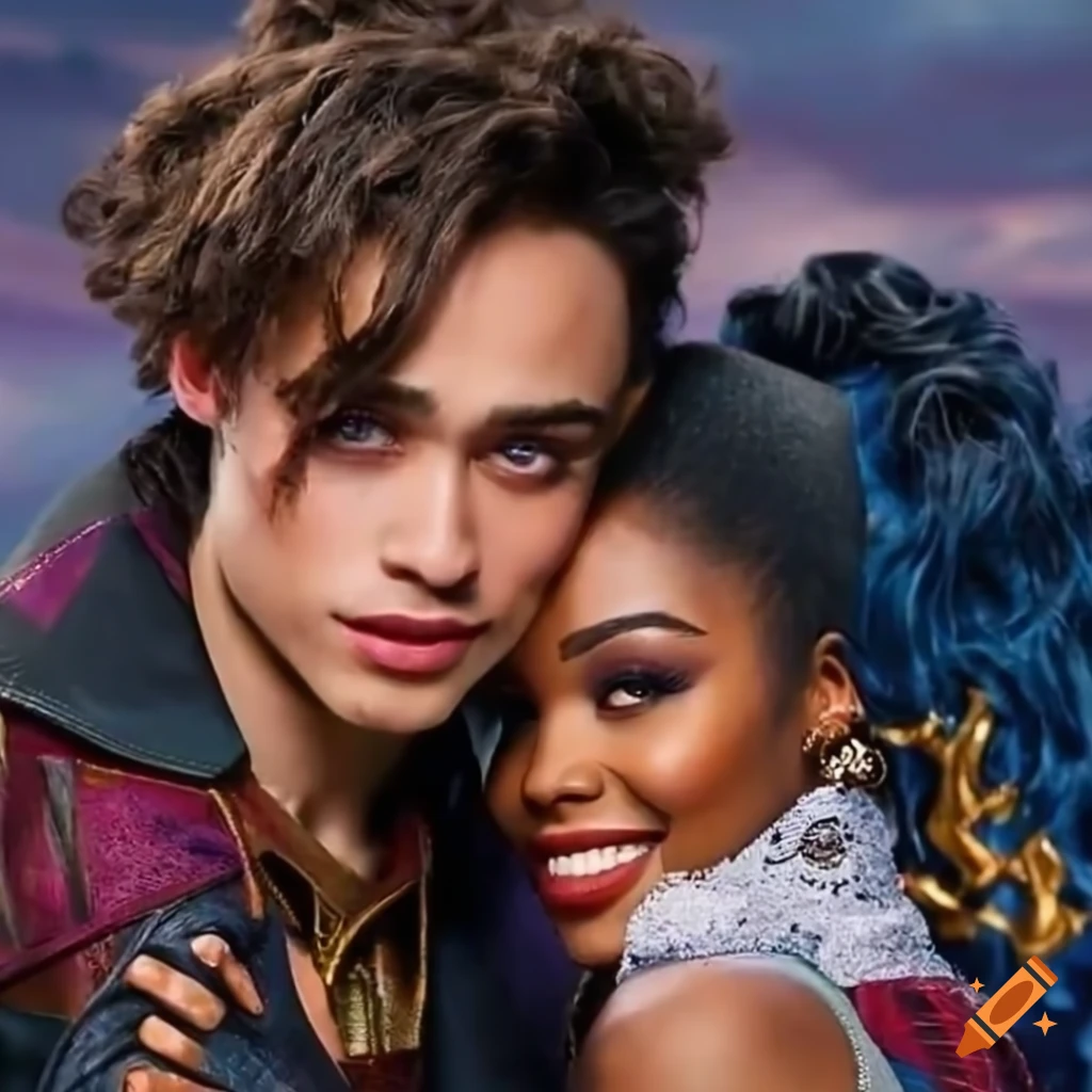 Thomas doherty portraying harry hook hugging an african american woman ...