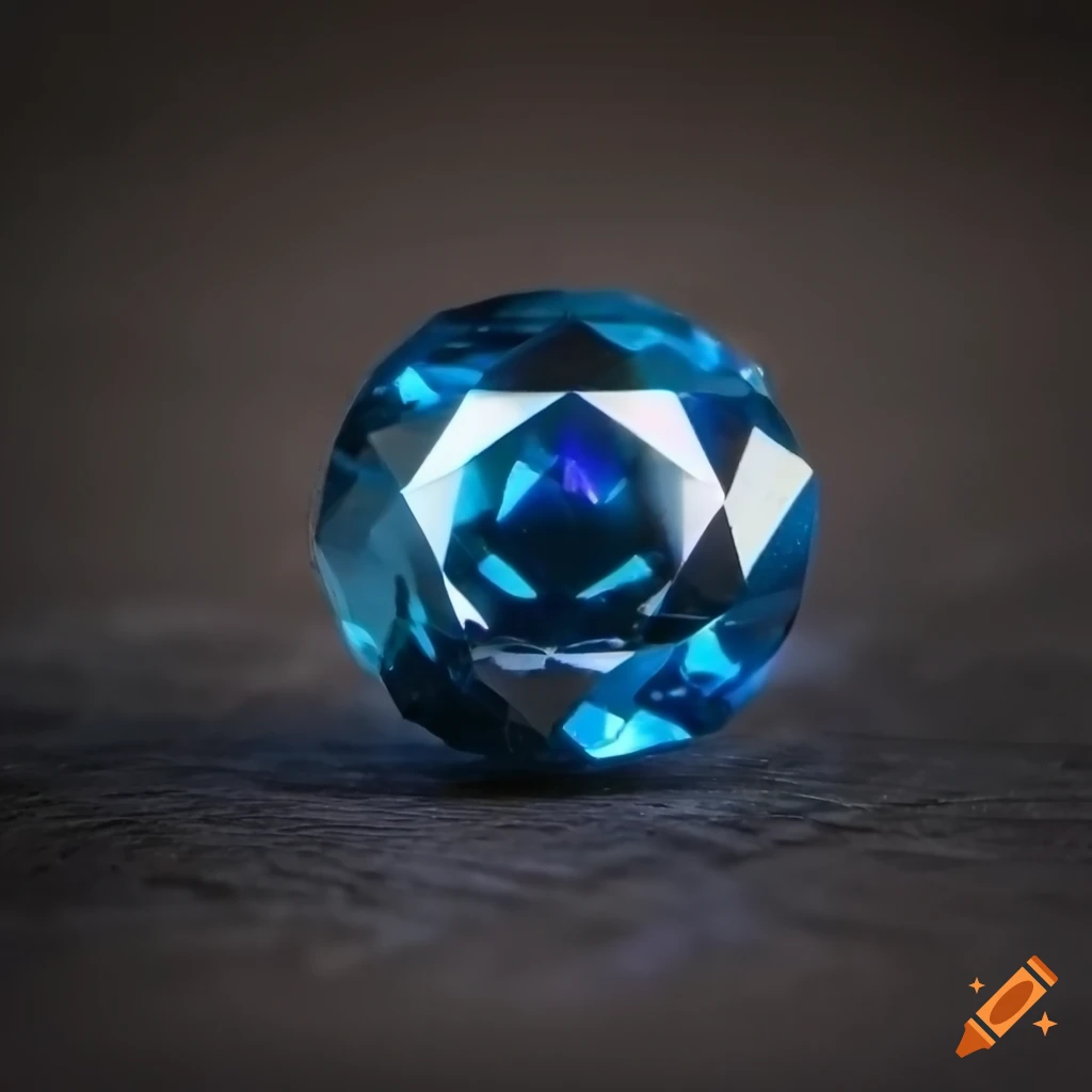 Blue gemstone