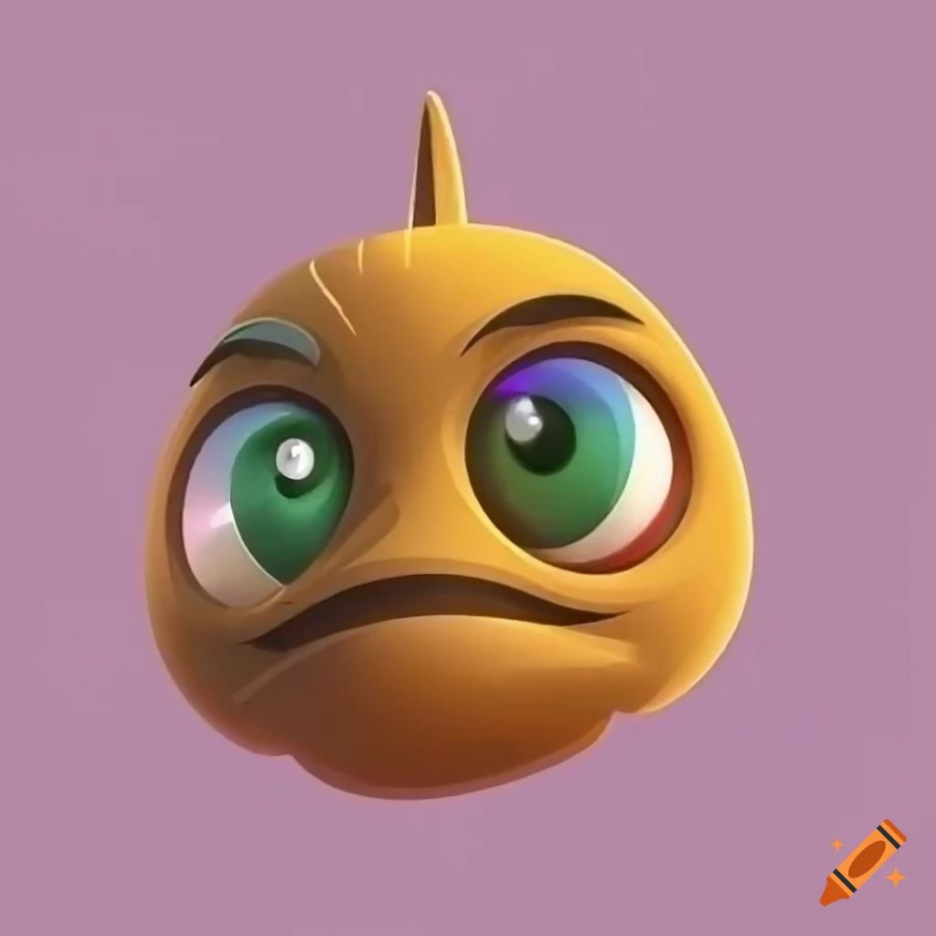 Cartoon character giving side-eye