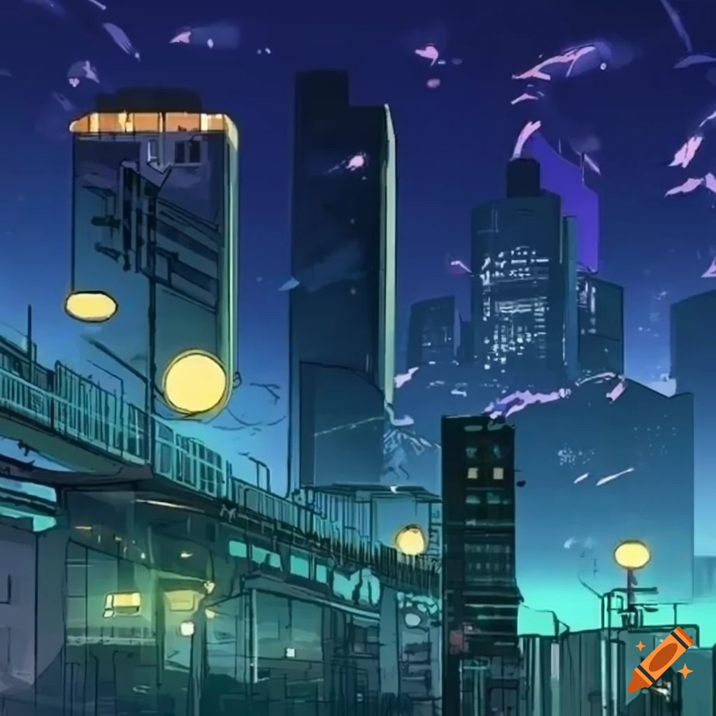 Captivating artwork from the parallel city webtoon series on Craiyon