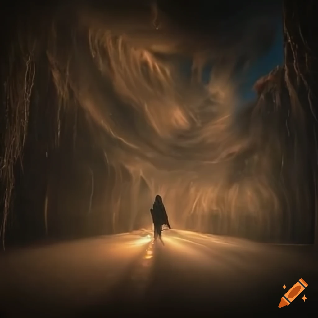 Conceptual image representing infinite possibility on Craiyon