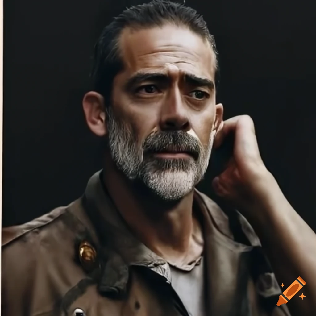 Image of Negan Smith from The Walking Dead on Craiyon