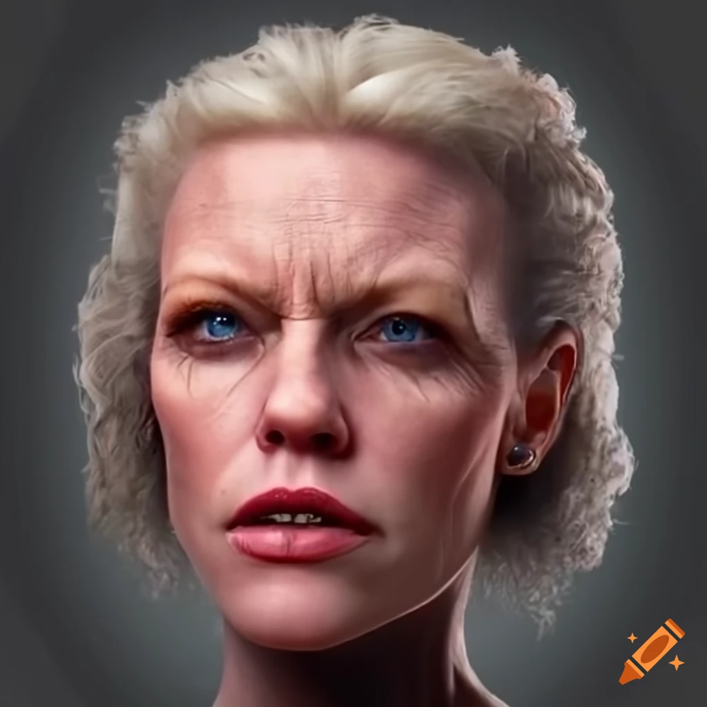 Female face morphing of Michael Rooker, Ray Winstone, Gary Busey, and ...