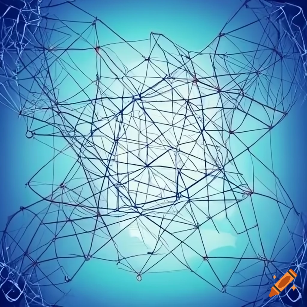 Abstract representation of network lines
