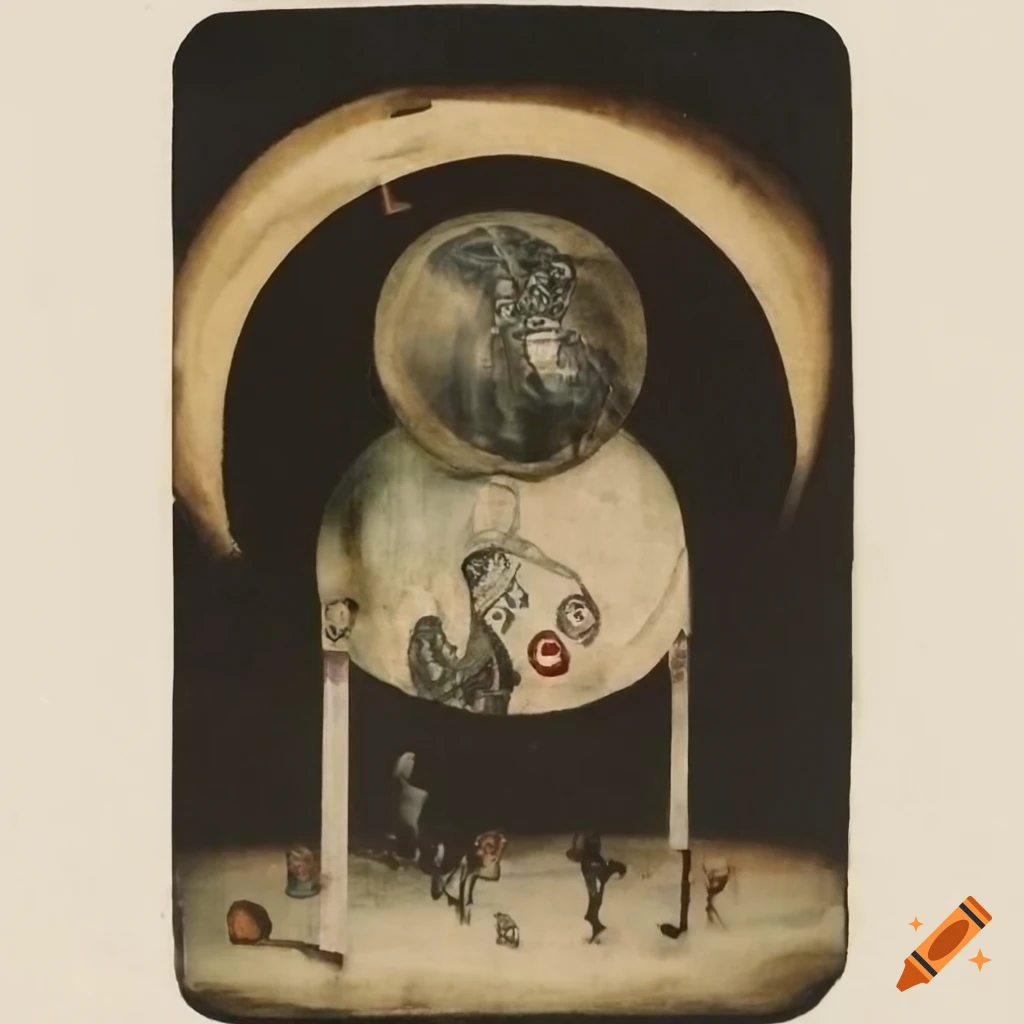 Esoteric artwork inspired by hieronymous bosch on Craiyon