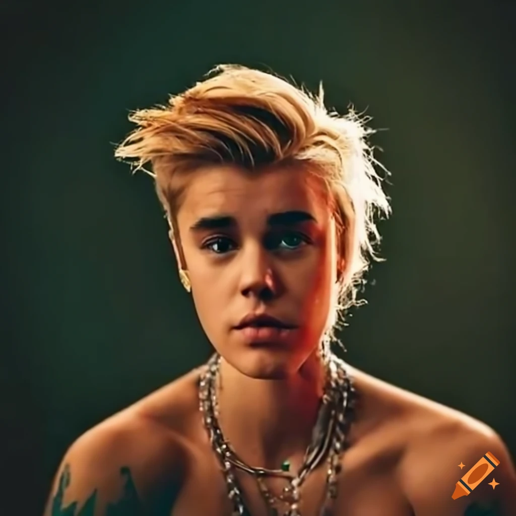 Justin Bieber on Craiyon