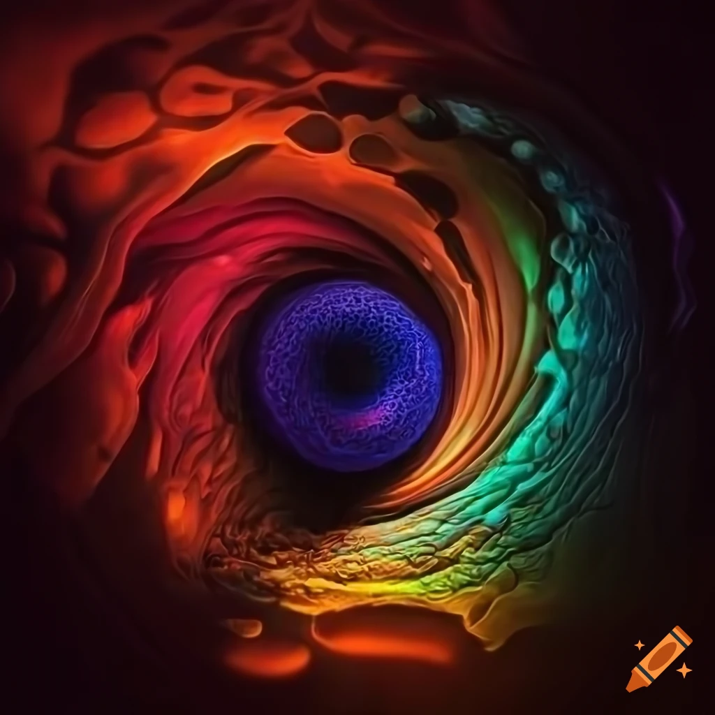 Creative artwork generated from multiple images on Craiyon