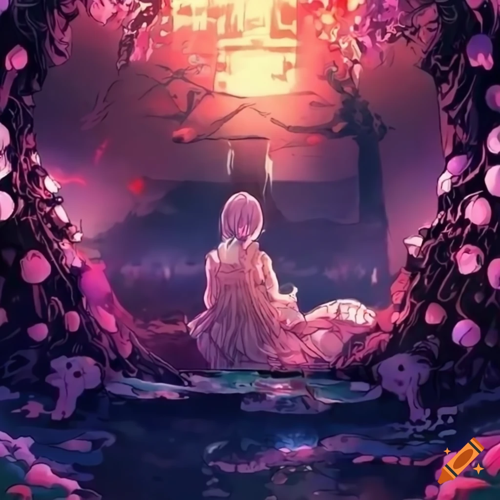 Detailed anime-style dream artwork on Craiyon