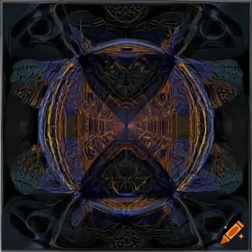 Abstract art of dynamic expansive networks on Craiyon