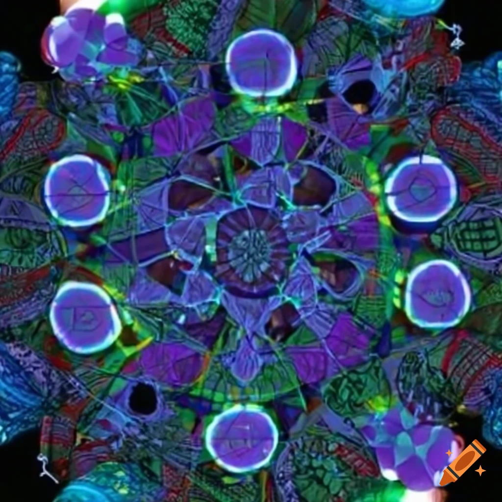 Image representing complex dynamic expansive networks on Craiyon