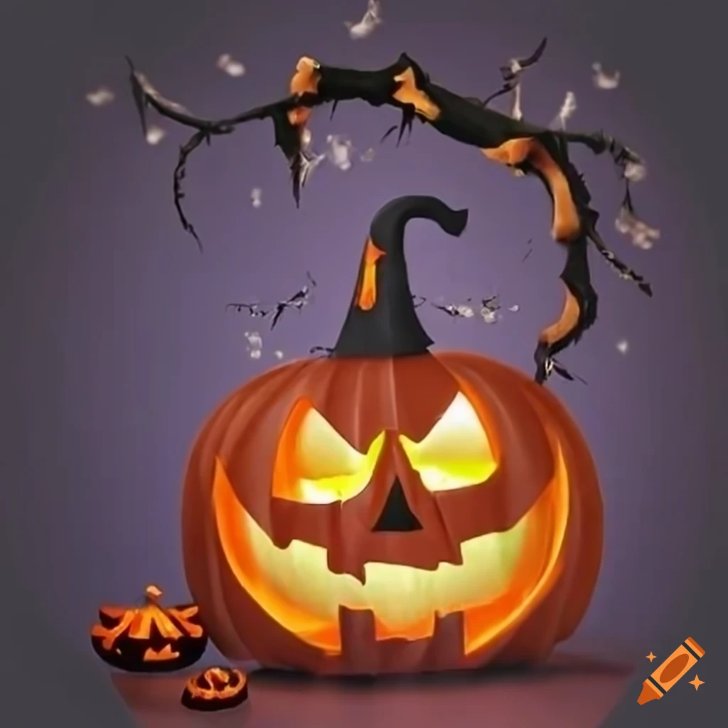 Halloween image on Craiyon