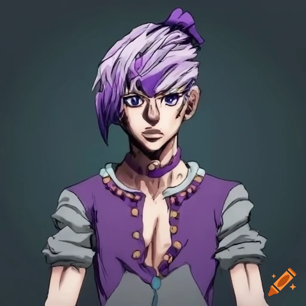 Anime character with zushi and feitan potor inspired design on Craiyon