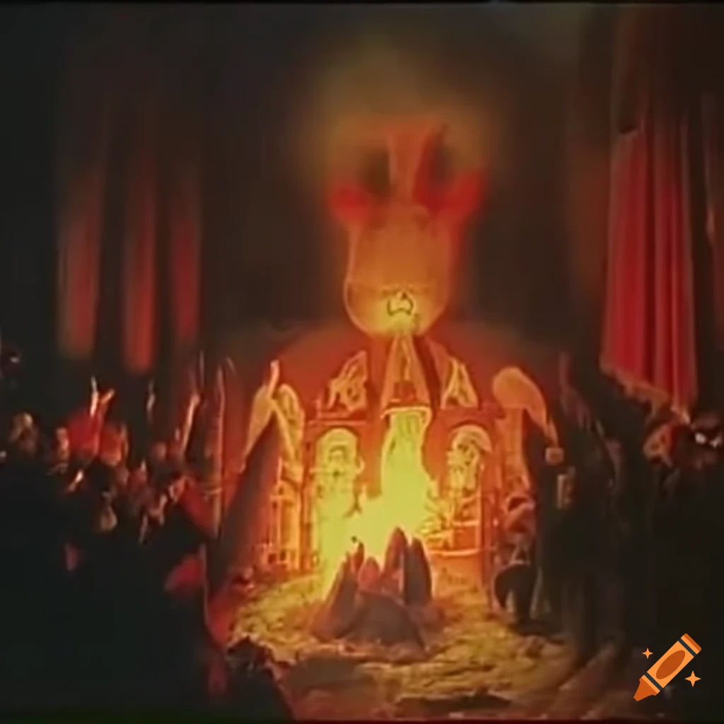 Vhs footage of the holy russian empire in 1970 on Craiyon