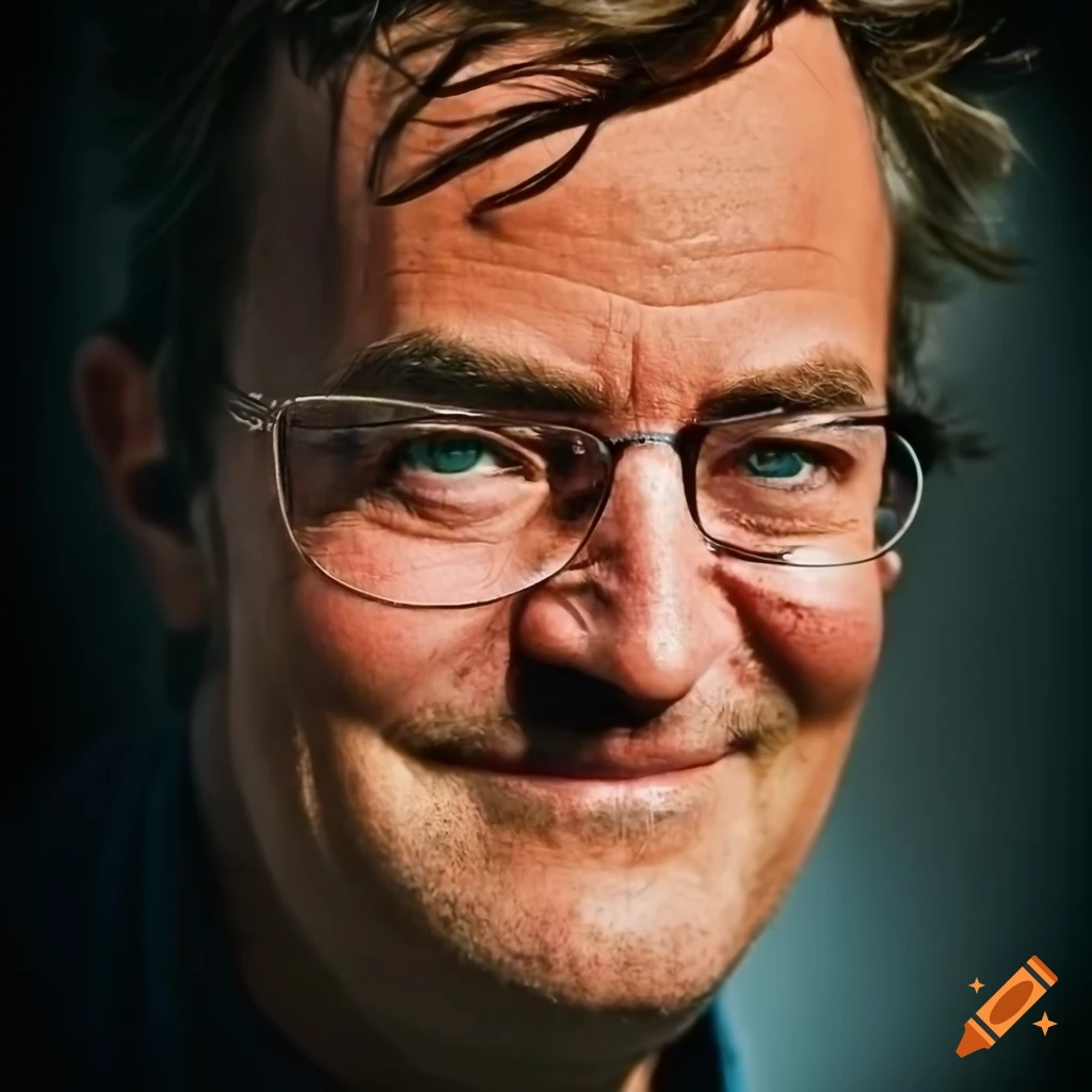 Close-up portrait of matthew perry